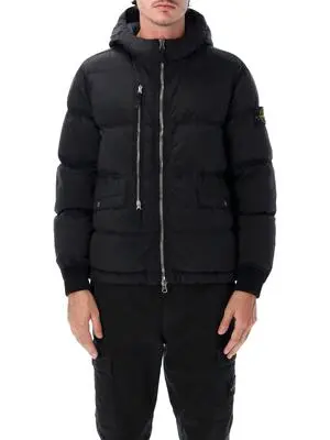 Stone Island Shell Coat - Nero