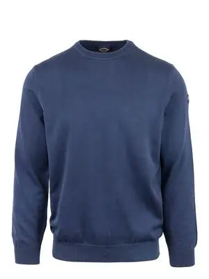 Paul & Shark Crewneck Sweater - Blu