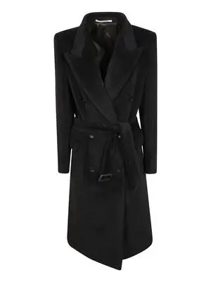 Tagliatore Lined Wool Overcoat - Marrone