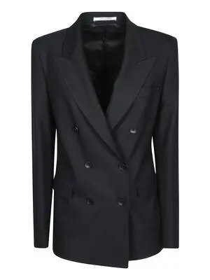 Tagliatore Tailored Gabardine Jacket - Nero
