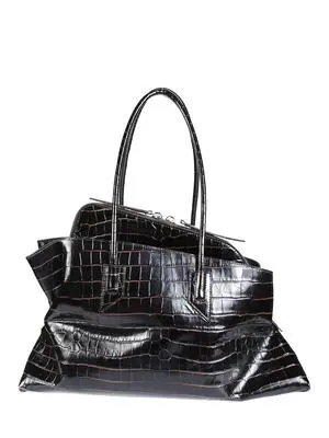 Attico The Attico Medium Shoulder Bag Marrone