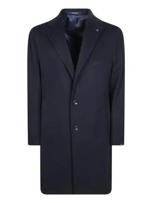 TAGLIATORE TAGLIATORE Wool Cashmere Lined Overcoat