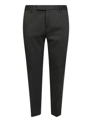 PTO1 Stretch Cotton Trousers - Marrone