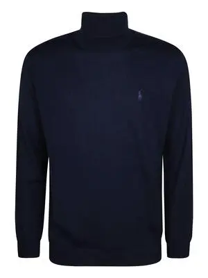 Polo Ralph Lauren Long Sleeve Turtleneck Pullover - Blu