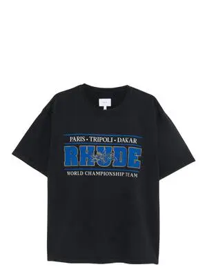 Rhude Chrono Graphic T-shirt - Blackblue