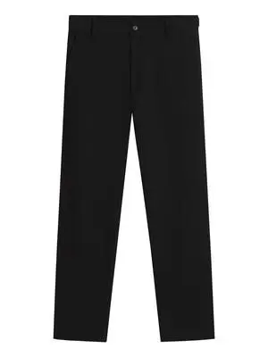 Hugo Straight-fit Performance-stretch Pants - Black