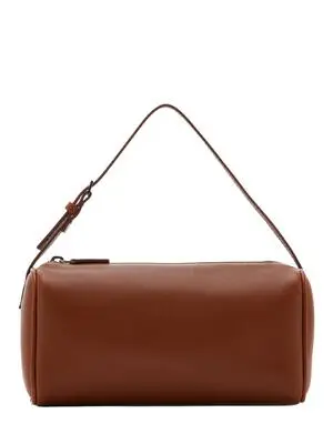 THE ROW 90's Leather Bag - Brown