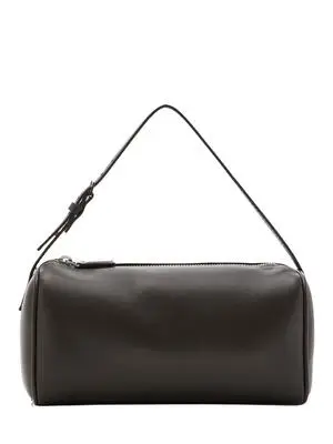 THE ROW 90's Leather Bag - Grey