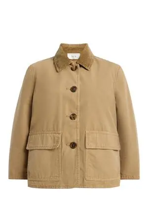 THE ROW Benka Cotton Canvas Jacket - Neutral