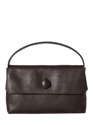 THE ROW Sally Leather Shoulder Bag - Brown