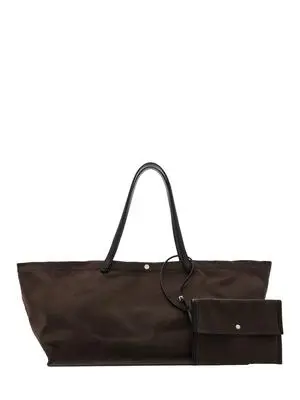 THE ROW Idaho Xl Canvas Tote Bag - Brown