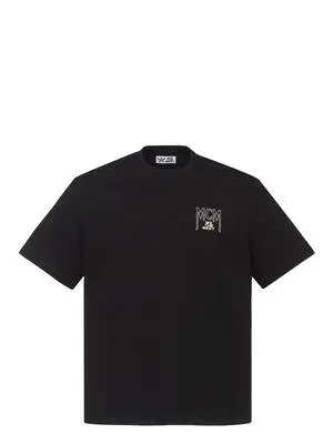 Mcm X We The Best Logo T-shirt - Black