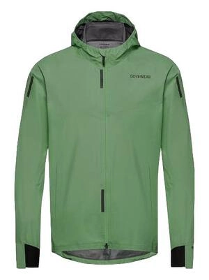 GOREWEAR GOREWEAR Concurve GTX Waterproof Running Jacket Engine Green