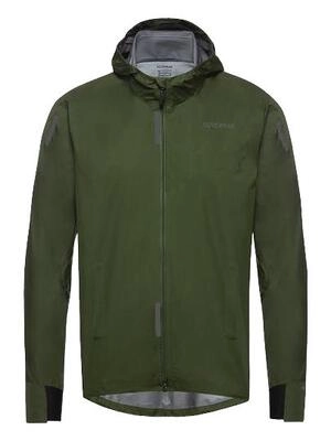 GOREWEAR GOREWEAR Concurve GTX Waterproof Running Jacket Utility Green