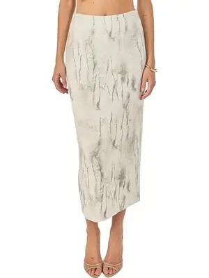Endless Rose High Waist Maxi Skirt - Sand