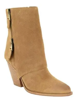 Nine West Umberto Pointed Toe Leather Bootie - Mbr01