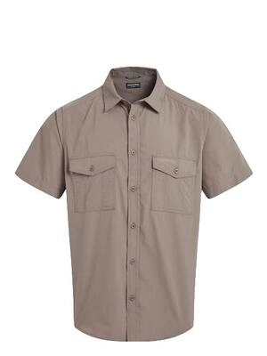 CRAGHOPPERS Kiwi Ii Short-sleeved Shirt Pebble