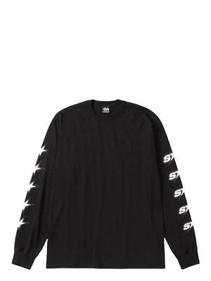 StÜssy Speedway Long Sleeve Tee Shirt - Black
