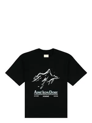 Aimé Leon Dore Summit Tee Shirt - Jet Black