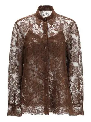 ERMANNO SCERVINO ERMANNO SCERVINO Lace Button-Up Shirt
