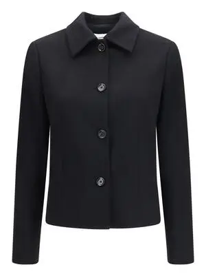 LARDINI Virgin Wool Jacket - Black