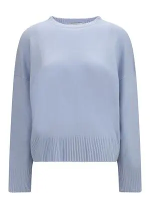 Loulou De Saison Anton Cashmere Sweater - Light Blue