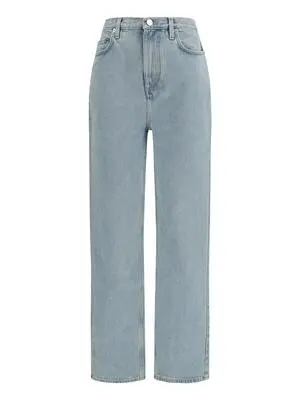 Loulou De Saison LOULOU DE SAISON Jude Jeans - Light Wash Straight Leg Denim Light Blue