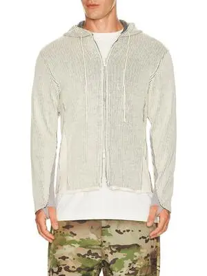 XLIM Xlim Ep.9 01 Hoodie Zip Up In Grey