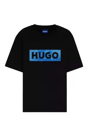 Hugo Logo T-shirt - Black