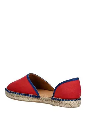 Fly London Braided Trim Espadrilles - Red