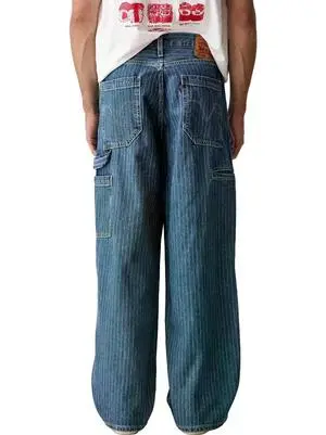 LEVI'S Levi's Pinstriped Wide-Leg Jeans