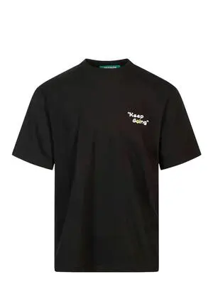 BARROW Teddy Bear-print T-shirt - Black