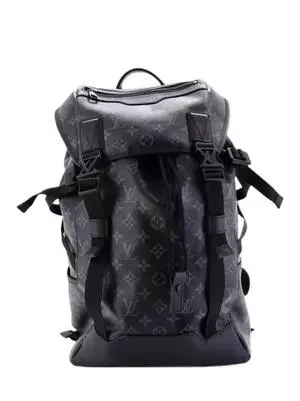 LOUIS VUITTON Getaway Monogram Eclipse Canvas Backpack - Black