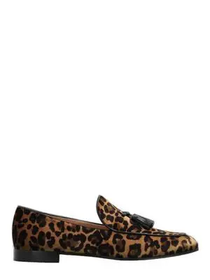 GIANVITO ROSSI Round-toe Loafers - Brown