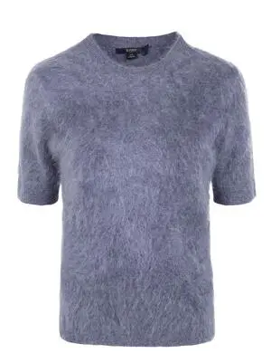 Seventy Short-sleeved Sweater - Light Grey