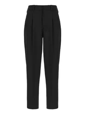 PT TORINO Casual Trousers With Belt Loops - Black