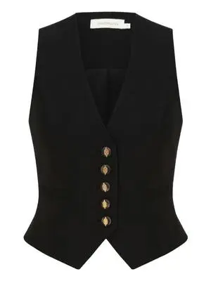 Zimmermann Valiant Waistcoat - Black