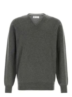 Brunello Cucinelli Long-sleeved Knitwear - Black