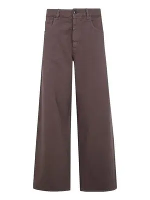 Brunello Cucinelli Wide-leg Trousers - No