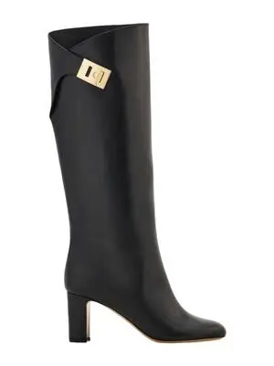 SALVATORE FERRAGAMO Salvatore Ferragamo Hug Clasp Knee-High Boots