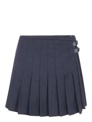 EMPORIO ARMANI Pleated Midi Skirt