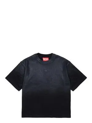 DIESEL® Diesel Logo Patch T-Shirt Black