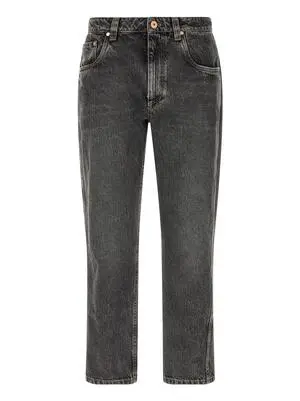Brunello Cucinelli Monile Jeans - Black