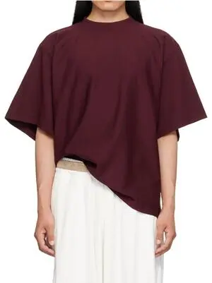 HED MAYNER Embroidered T-shirt - Deep Red