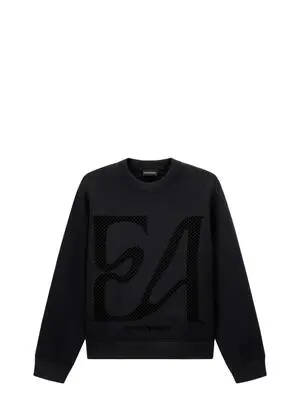 Emporio Armani Long-sleeves Sweatshirt - Black