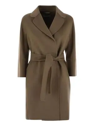Max Mara Collared Long-sleeved Coat - No