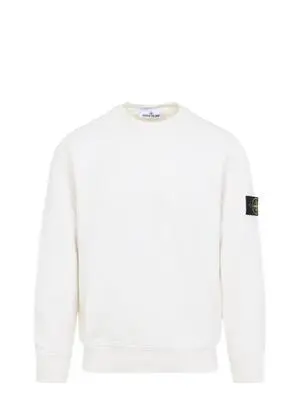 Stone Island Long-sleeved Sweatshirt Ivory