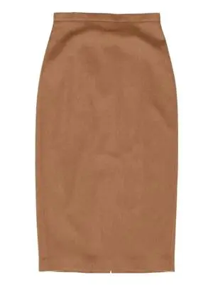 Max Mara Max Mara Midi Pencil Skirt Brown