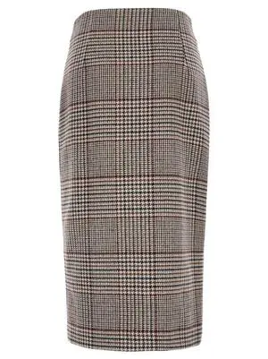 Federica Tosi Prince Of Wales Midi Dress - Multicolor