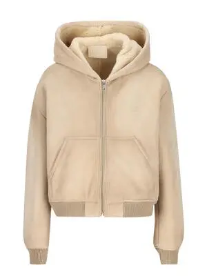 Prada Shearling-lined Hooded Jacket - No